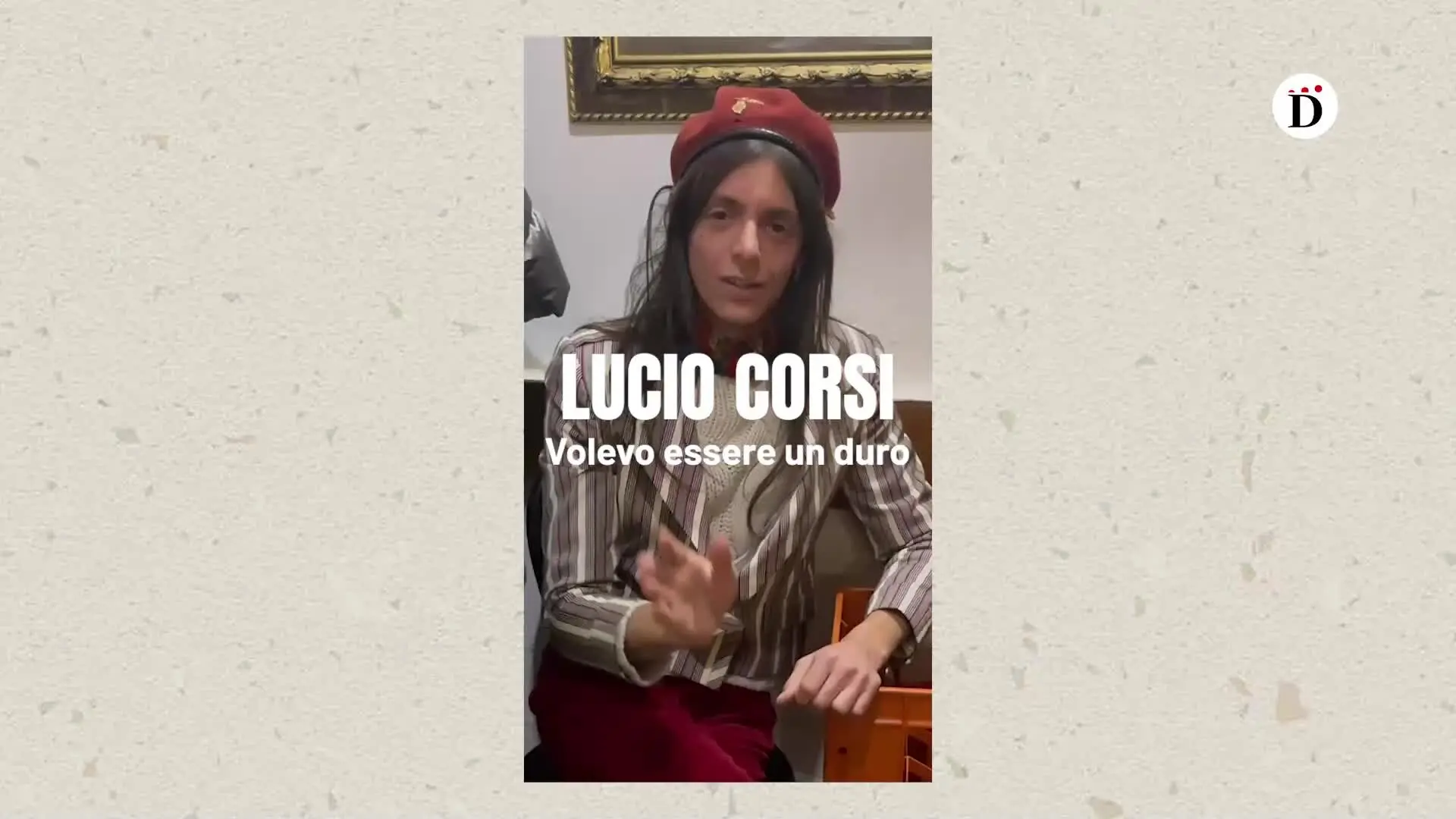 Lucio Corsi, c’è un alieno a Sanremo: «Grazie a chi mi fischiò al mio ...