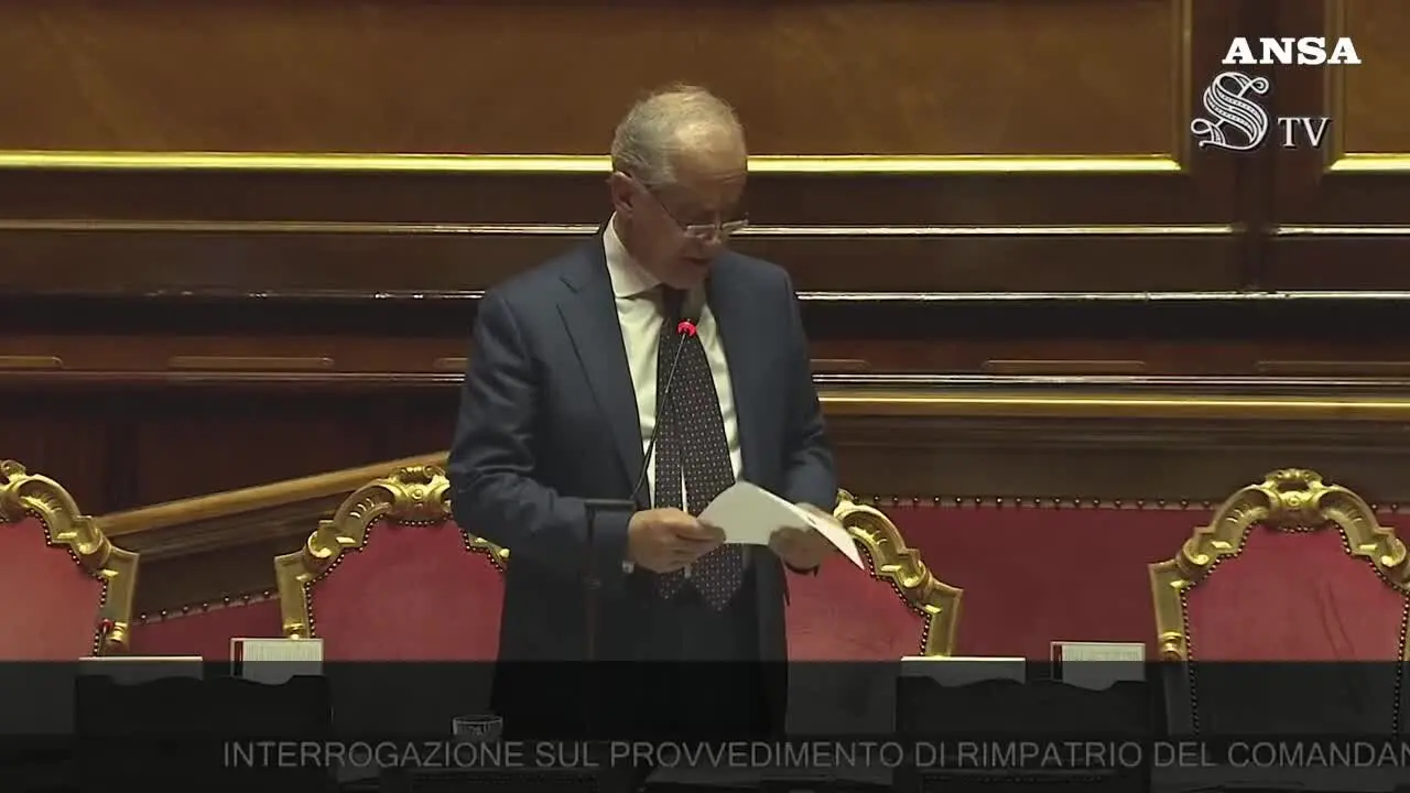Piantedosi in Senato: «Almasri espulso perché è un soggetto pericoloso»